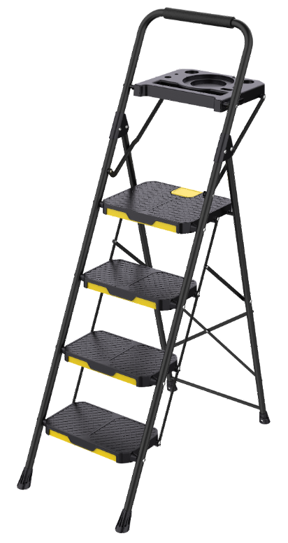 4-Step Ladder w/ Tool Platform